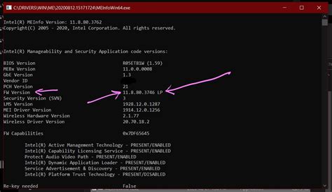 Intel Engine Firmware Update Utility Intel® Active Management Technology Intel Driver Update