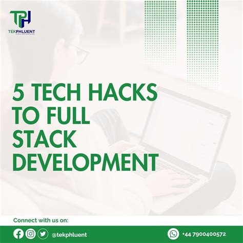 tek phluent on linkedin fullstackdevelopment techtips frontend backend tekphluent…