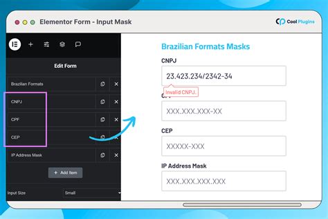 Input Mask Elementor Form Fields Wordpress Plugin
