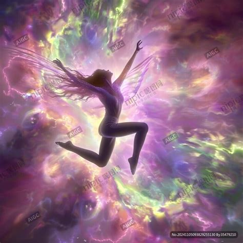 Ai创作图光线翅膀飞舞的青春 唯美飘逸活力梦幻 立体仙子 云上舞动的仙女 梦幻色彩想 舞在绚丽的翅膀里 女神翅膀背景 青春背景梦的翅膀 飞仙 梦的翅膀 舞动的仙女 活力上天使 魔法俏佳人 光之