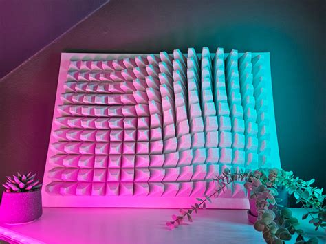 Sound Diffuser Wall Art By Chrisp Makerworld