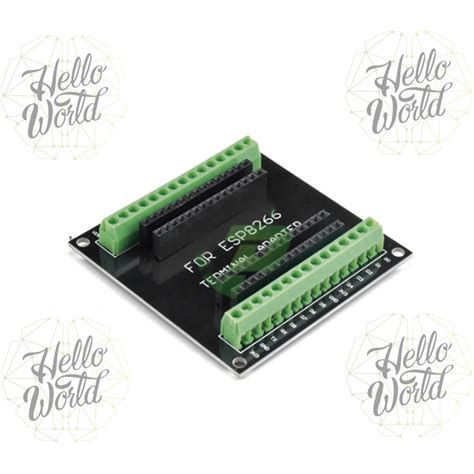 Terminal Expansor Adaptador Para Esp8266 Hello World
