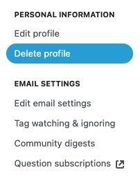 How Do I Delete My Account Help Center Super User