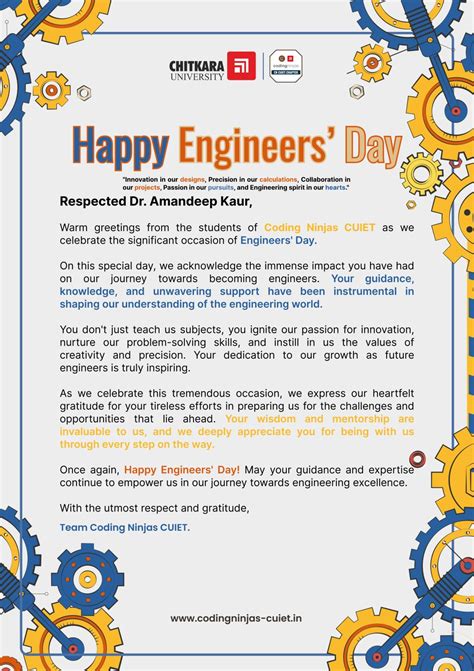Dr Amandeep Kaur On Linkedin Buildbetterwithcnc Chitkarauniversity Engineersday