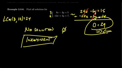 Inconsistent And Dependent Linear Systems College Algebra Youtube
