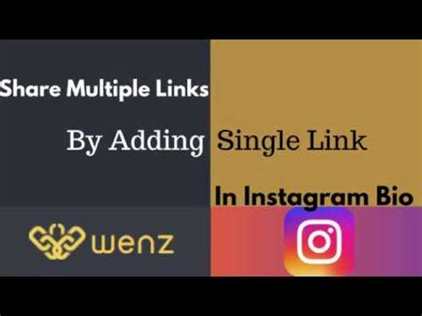 How to Share Multiple Links by Adding a Single Link in Instagram Bio ...