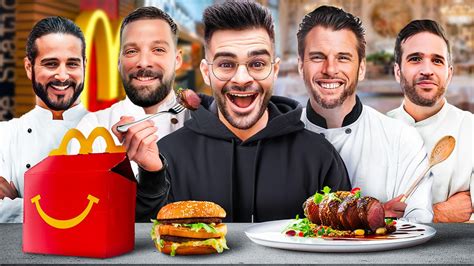 Qui Fera Le Meilleur Plat Avec Du Mcdo Ft 4 Top Chef Youtube