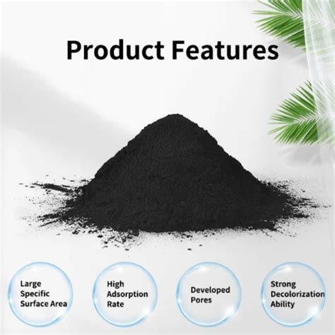 High Performance Powder Carbon Activado For Sewage Treatment Pac Powdered Activated Carbon