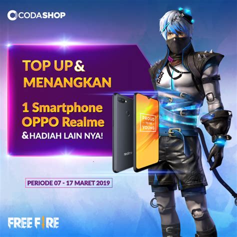 Topup Diamond Free Fire Di Codashop Bisa Dapet OPPO Realme! | Codashop Blog ID