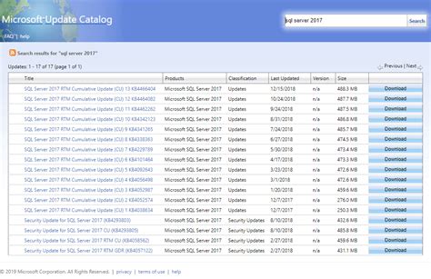 Microsoft Update Catalog Denny Cherry And Associates Consulting
