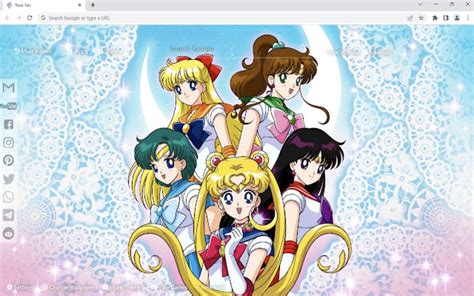 Sailor Moon Wallpaper Google Chrome