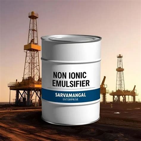 Oil Field Non Ionic Emulsifier For Industrial Packaging Type Hdpe