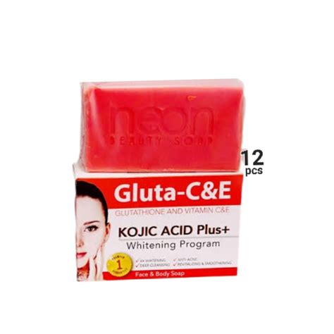 Gluta C And E Kojic Acid Plus Soap 12 Pieces Main Market Online