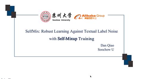 Underline Selfmix Robust Learning Against Textual Label Noise With