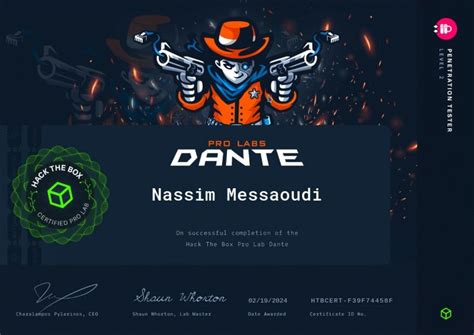 Hackthebox Dante Penetrationtesting Cybersecurity Infosec Learning