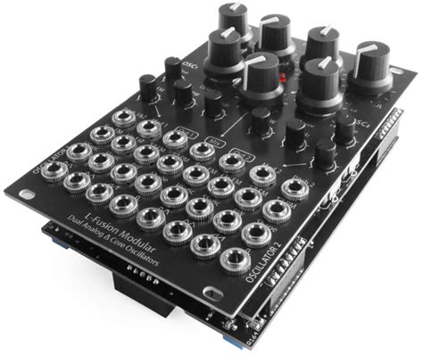 Dual Vco Analog Eurorack Module In Compact 16hp Core Tzfm