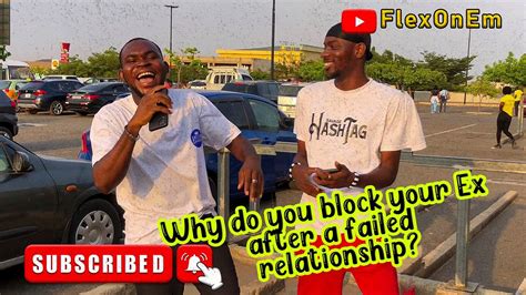 Why do you block your ex after a failed relationship? - YouTube