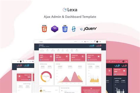 Lexa Ajax Admin And Dashboard Template Latest Version