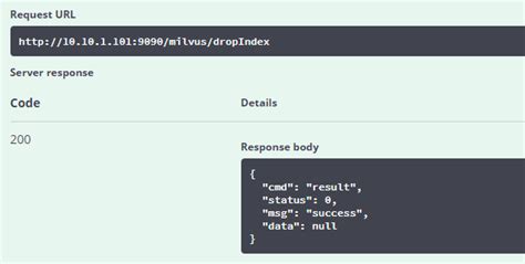 The Index Still Exists After It Has Been Deleted · Issue 58 · Milvus