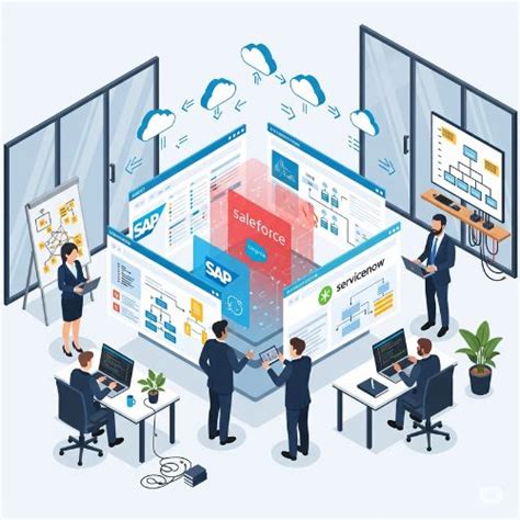 End To End Erp Implementation And Staffing Sap Salesforce Servicenow Experts Storyteller Pmp