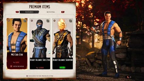 Mortal Kombat 1 How To Get Sub Zeros Mk3 Skin Dexerto