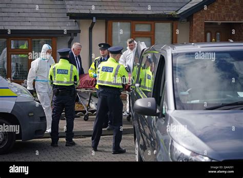 Gardai Remove The Body Of Michael Snee From His Home In Connaughton Road Sligo Ireland