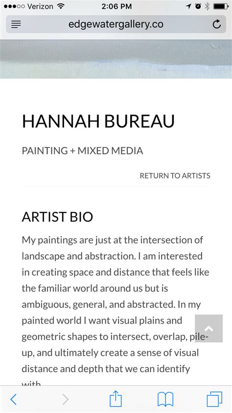 55 Digital Artist Bio Examples
