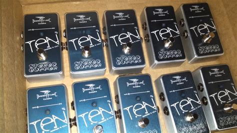 Ten Effects Bananas Exclusive Stereo Buffer Stereo Ten Banana
