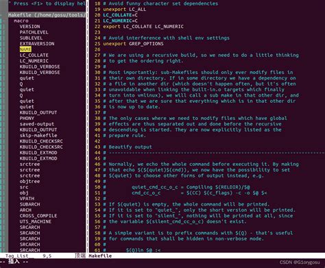 vim ctags与taglist的使用 csdn博客