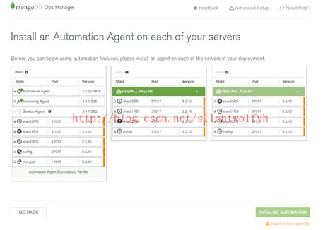 Mongodb高可用集群mms集群监控搭建mms监控mongodb集群 Csdn博客