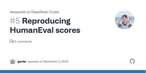 reproducing humaneval scores · issue 5 · deepseek ai deepseek coder