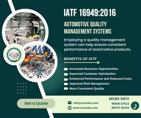 Importance Of Iatf 16949 Certification By Praveen Urs Medium