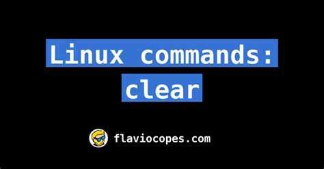 Linux Commands Clear