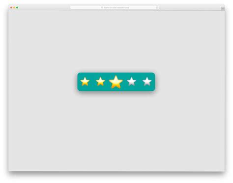 28 Expressive Star Rating CSS Designs 2020 UiCookies