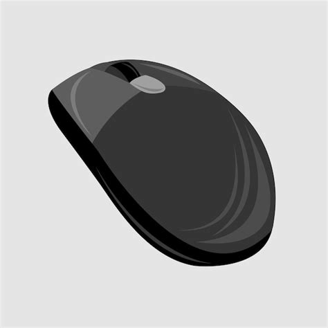 Premium Vector Modern Computer Mouse Vector Illustration