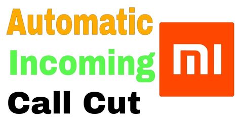 [xiaomi] how to solve automatic call ended problem youtube