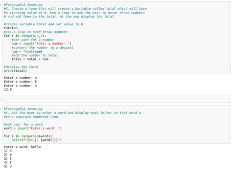 Solved Task 1 While Loops Type The Below Code Into Python And
