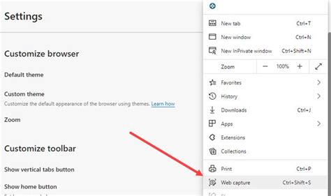 how to use web capture in microsoft edge on windows 11