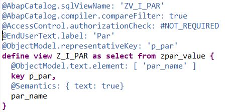 How To Add Value Help For Parameter In ABAP CDS Analytical Query Parameter Cds Query