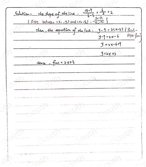 Solved 10 Given The Inputs In The Table Which Function Rule Produces