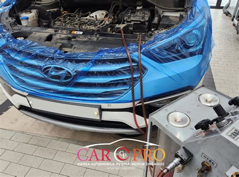 싼타페더프라임 이벤트a와 미션오일연료필터냉각라인크리닝 정비 Dm싼타페 카프로샵