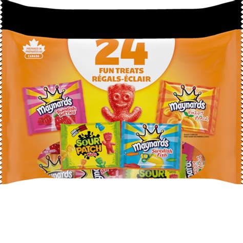 Maynards Fun Treats Assorted Gummy Candy Pack 24 Pk Canadian Tire