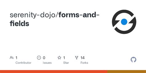 GitHub Serenity Dojo Forms And Fields