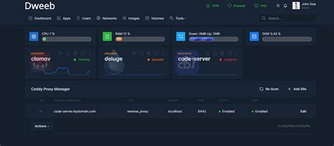 Caddy와 Docker관리를 한번에 Dweebui 달소씨의 하루