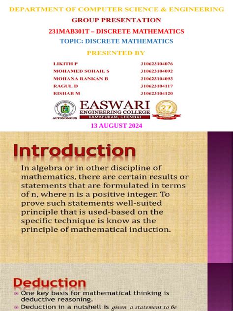 math induction pdf