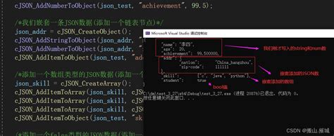 Cjsonapi的详细使用教程 Csdn博客