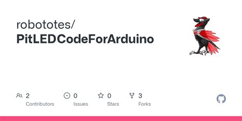 Github Robototes Pitledcodeforarduino