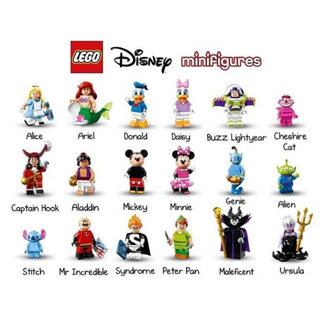Lego Series 1 Disney Cmf Hobbies And Toys Toys And Games On Carousell