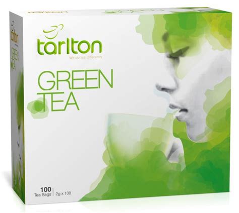 Чай Тарлтон зеленый 100 пак Tarlton Tea - купить с доставкой по ...