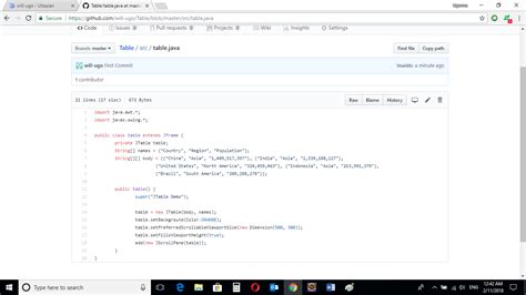 Java Graphical User Interfacegui Jtable Using Eclipse Ide — Steemit